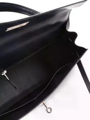 Hermès 2003 Kelly 32 Sellier Two-way Handbag - Blue