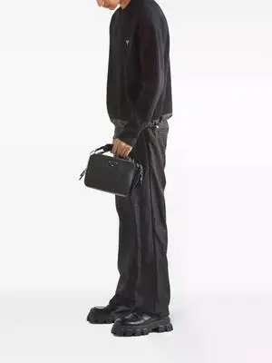Prada Triangle-logo Trousers