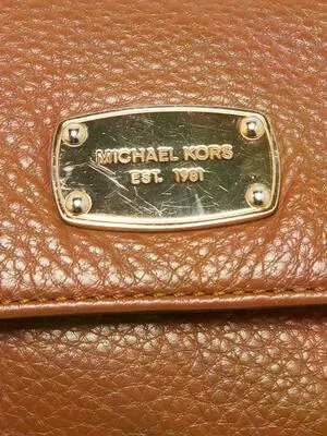 Michael Kors Leather Crossbody Bag - Brown