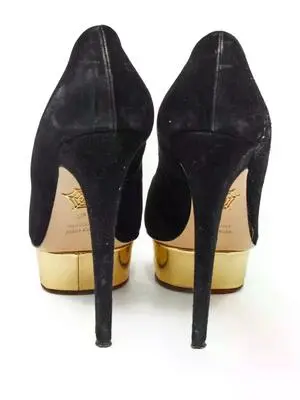 CHARLOTTE OLYMPIA 145mm Peep-toe Platform Pumps - Black