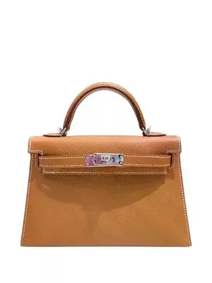 Hermès Mini Kelly Sellier 20 Handbag - Brown