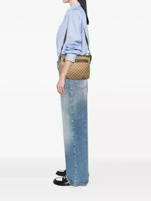 Gucci Gg Canvas Crossbody Bag