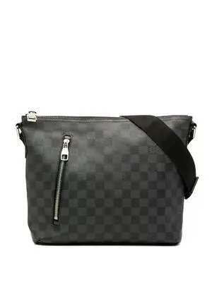 LOUIS VUITTON Damier Graphite Mick Pm Crossbody Bag - Black