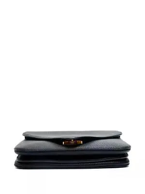 Bottega Veneta Chain Mount Envelope Shoulder Bag - Black