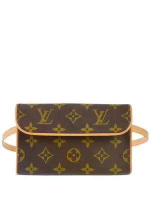 LOUIS VUITTON Monogram Canvas Pochette Florentine Belt Bag