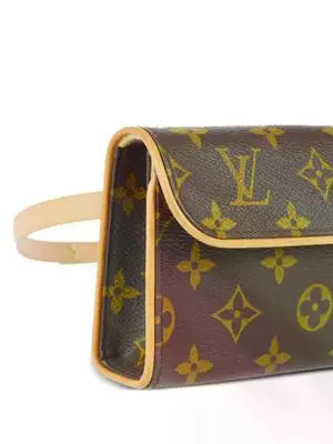 LOUIS VUITTON Monogram Canvas Pochette Florentine Belt Bag