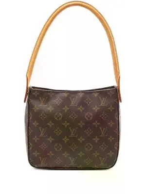 LOUIS VUITTON 2004 Looping Mm Shoulder Bag - Brown