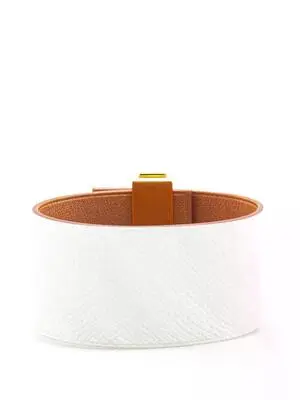 Hermès 2014 Bicolor Epsom Reversible Illusion Bracelet