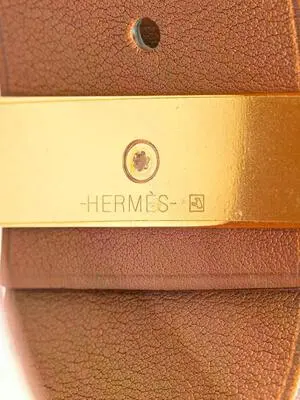 Hermès 2014 Bicolor Epsom Reversible Illusion Bracelet