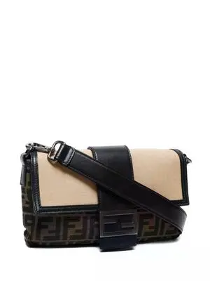 Fendi Zucca Mamma Baguette Shoulder Bag