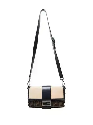 Fendi Zucca Mamma Baguette Shoulder Bag