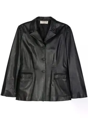 A.N.G.E.L.O. VINTAGE CULT 2000s Peak-lapel Leather Jacket
