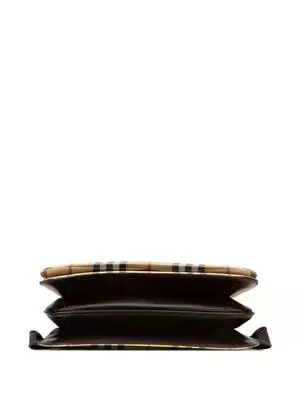 Burberry House Check Coated Canvas Backpack