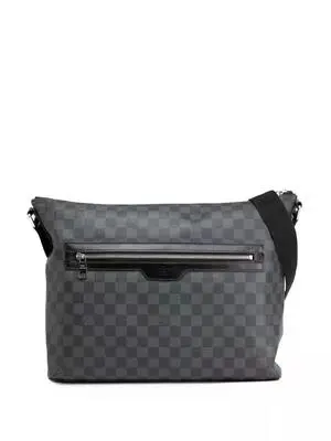 LOUIS VUITTON Damier Graphite Mick Mm Crossbody Bag - Black