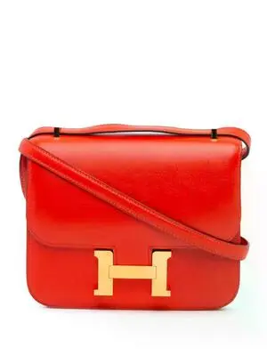 Hermès Mini Constance 18 Crossbody Bag - Red