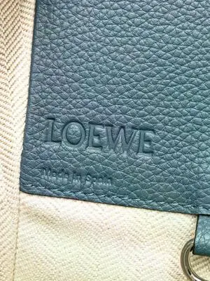 Loewe Small Leather Hammock Bag - Blue