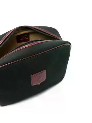 Celine 1980s Logo Patch Camera Bag