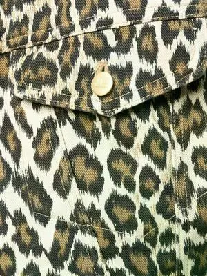 JEAN PAUL GAULTIER Leopard Print Cropped Jacket