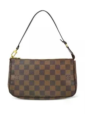 LOUIS VUITTON 2012 Pochette Accessoires Clutch - Brown