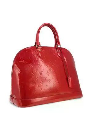 LOUIS VUITTON Alma Handbag - Red