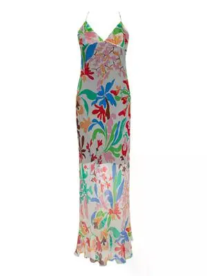 Missoni Floral-print Maxi Dress - Green