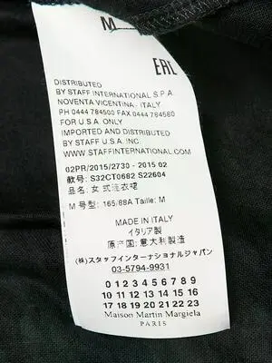 MAISON MARGIELA Asymmetric Mini Dress
