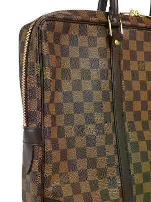 LOUIS VUITTON 2005 Voyage Briefcase - Brown
