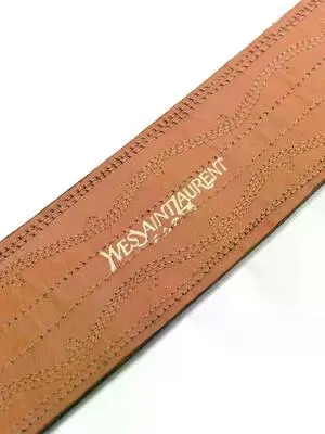 Saint Laurent Pre-owned 1970s Braided Detailing Belt