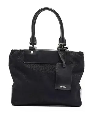 Dkny Monogram Pattern Tote Bag