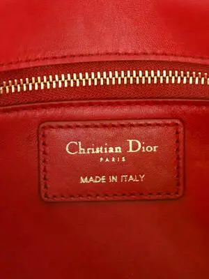 Dior 2020s 30 Montaigne Shoulder Bag - Red