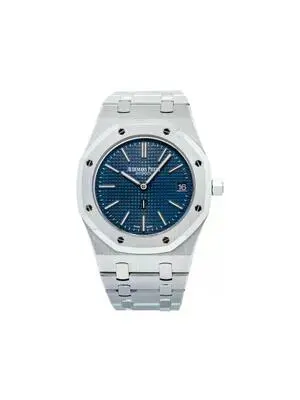 AUDEMARS PIGUET Royal Oak Jumbo Extra Watch 39mm - Blue