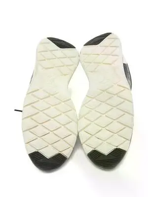 LOUIS VUITTON Monogram-panelled Sneakers - Black