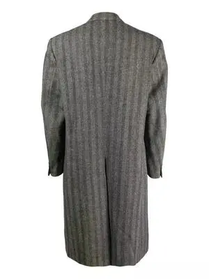 A.N.G.E.L.O. VINTAGE CULT 2000s Double-breasted Pinstriped Coat
