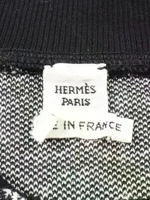 Hermès 2010s Patterned Half-zip Dress