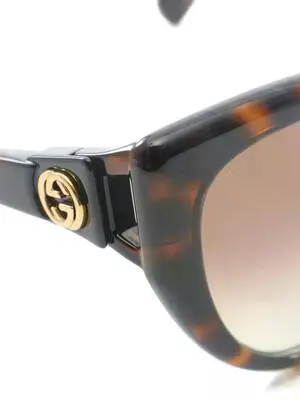 Gucci 2020s Tortoiseshell Cat-eye Sunglasses