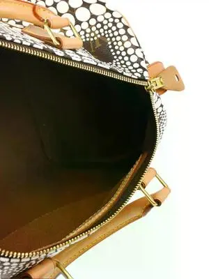 LOUIS VUITTON X Yayoi Kusama 2012 Speedy 30 Handbag - Brown