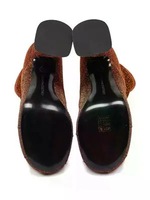 Stella McCartney Glitter Zip Ankle Boots