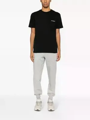 C.P. COMPANY Pre-owned Logo-print Patch-pocket Cotton T-shirt