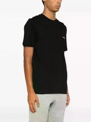 C.P. COMPANY Pre-owned Logo-print Patch-pocket Cotton T-shirt