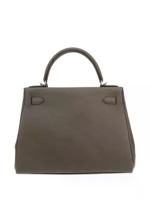 Hermès Kelly 28 Sellier Two-way Handbag - Grey