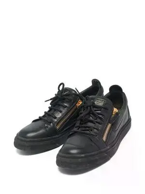 GIUSEPPE ZANOTTI Leather Lace-up Sneakers