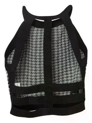 NAGNATA Houndstooth-pattern Top