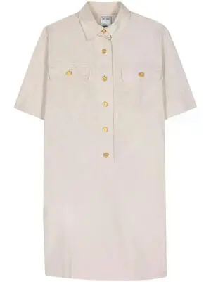 Celine 1980s Cotton Dress