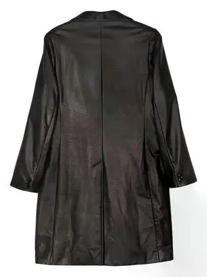 A.N.G.E.L.O. VINTAGE CULT 2000s Single-breasted Leather Coat