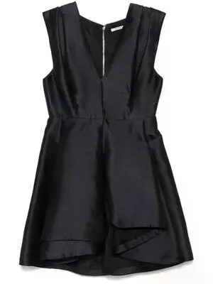 Miu Miu 2000s Layered Mini Dress - Blue
