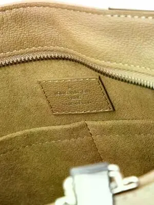 LOUIS VUITTON Zipped Monogram Leather Tote Bag