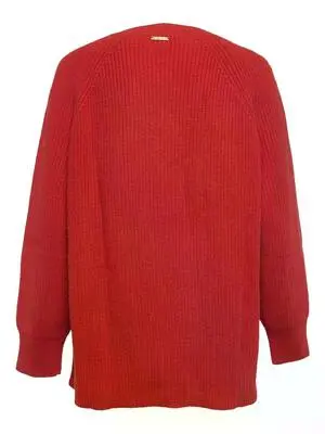 Michael Kors Ribbed V-neck Sweater