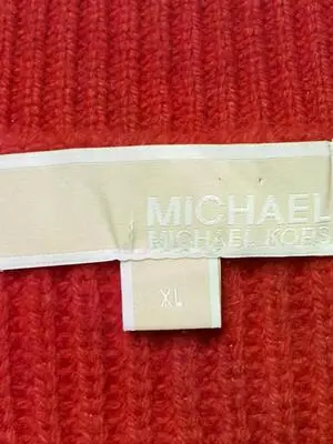 Michael Kors Ribbed V-neck Sweater