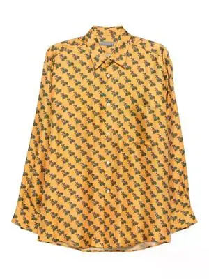 Dior 1990s Printed Silk Shirt