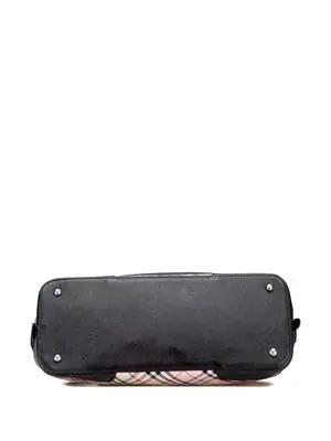 Burberry Nova Check Canvas Handbag